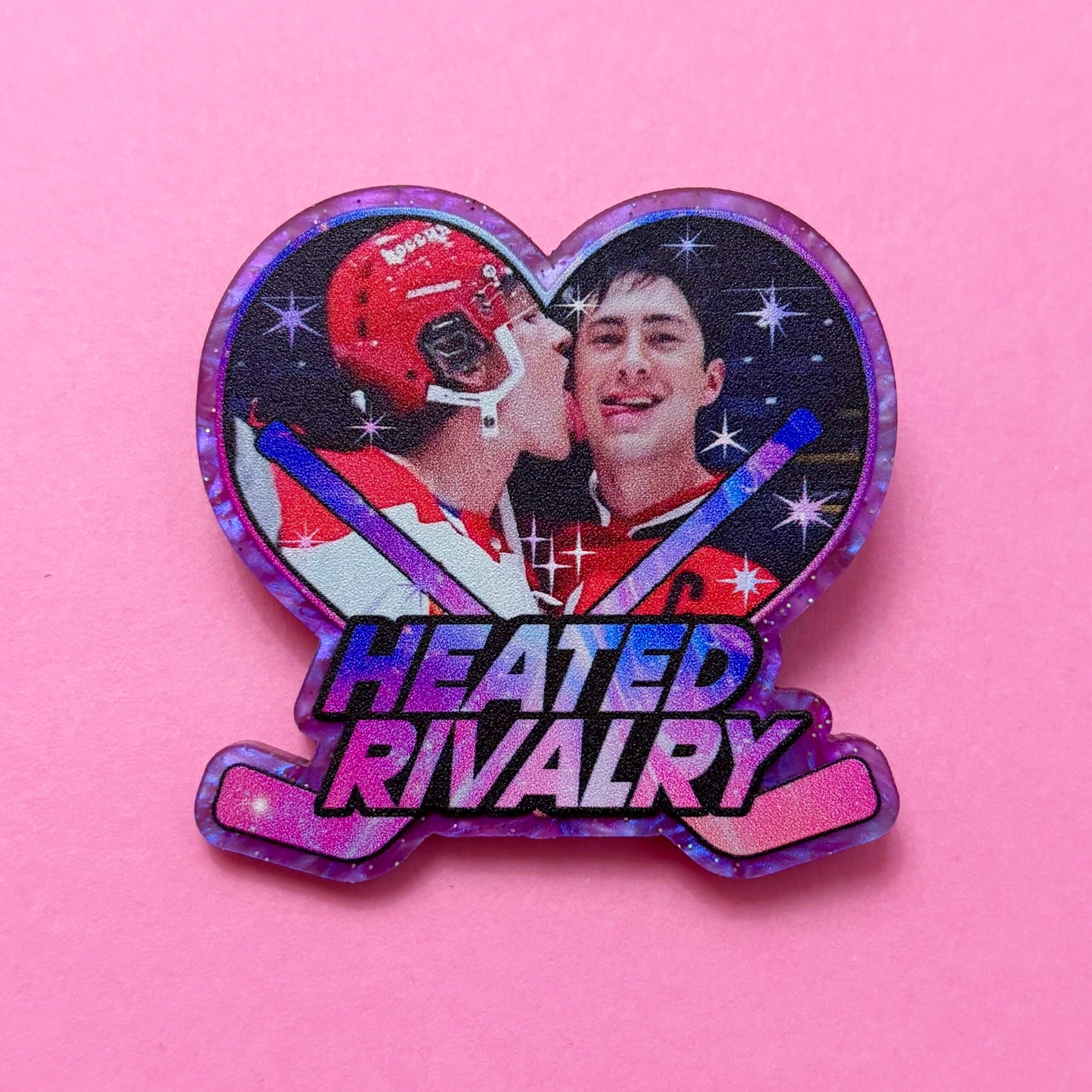 HR Purple Heart Pin – FemmeDeBloom Jewelry Co.